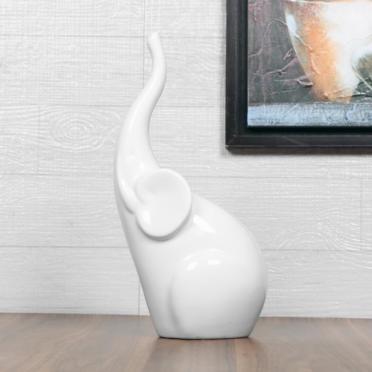 Buy Welcome Elephant Big Figurine from Home Centre at just INR 1395.0