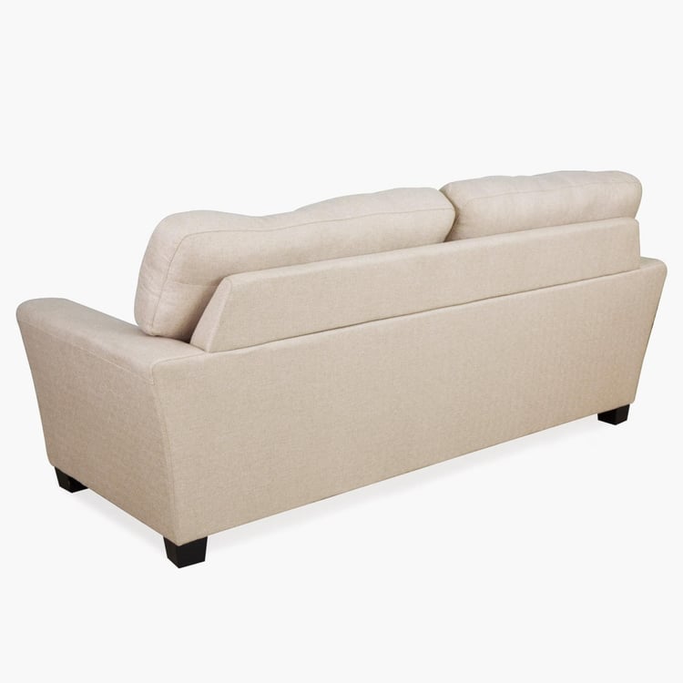 Buy Amber Fabric 3-Seater Sofa - Beige from Home Centre at just INR 51200.0
