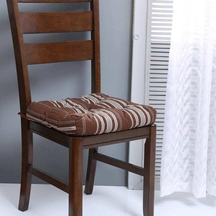 Buy Poise Texture Dobby Chair Pad from Home Centre at just INR 499.0