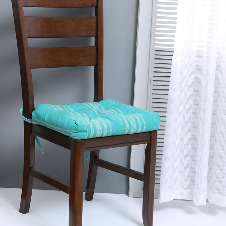 Buy Poise Texture Dobby Chair Pad from Home Centre at just INR 499.0