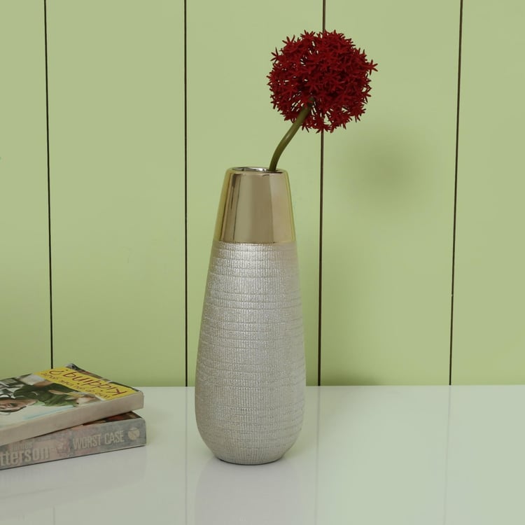 Buy Splendid Shimmer Flower Vase from Home Centre at just INR 699.0