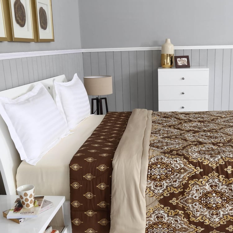 Buy Matrix Gianni Double Bed Comforter from Home Centre at just INR 5999.0