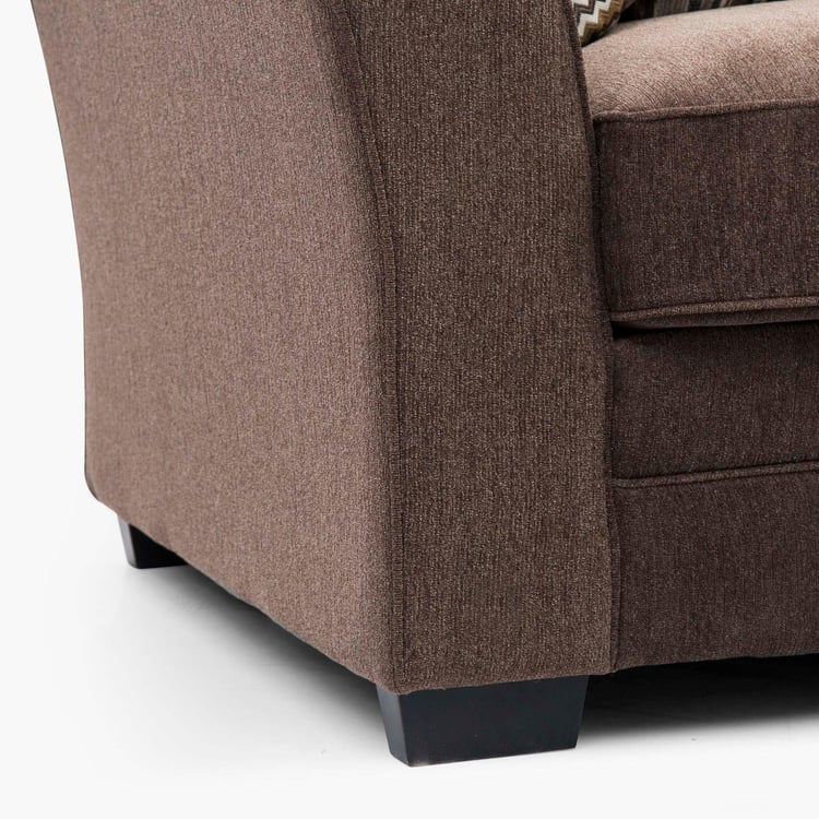 Buy Fedora Fabric 2-Seater Sofa - Brown from Home Centre at just INR ...