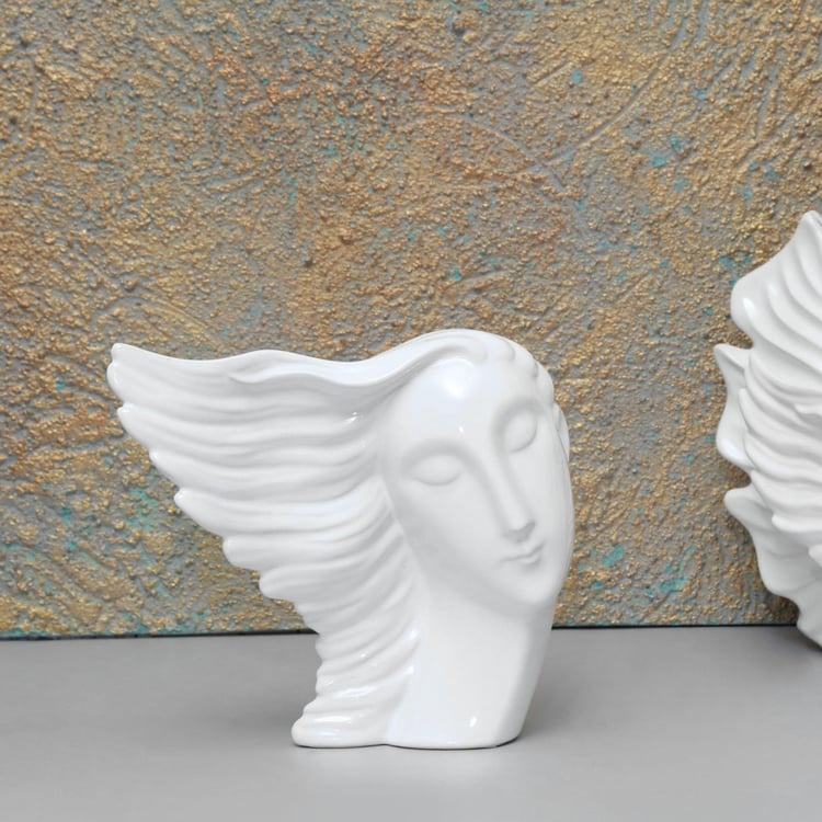 Buy Splendid Garnet Lady Figurine from Home Centre at just INR 1199.0