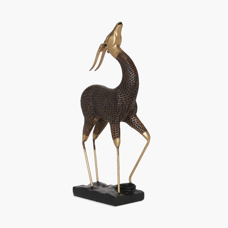 Buy Splendid Adrian Polyresin Antelope Figurine from Home Centre at ...