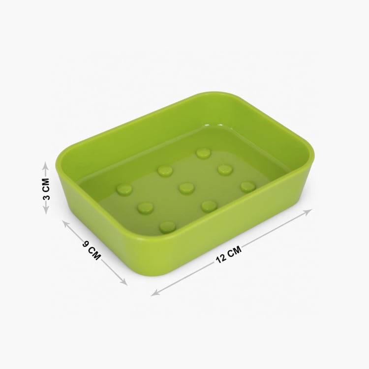 Buy HILDA SALONGA Solid Plastic Rectangular Soap Dish from Home Centre ...