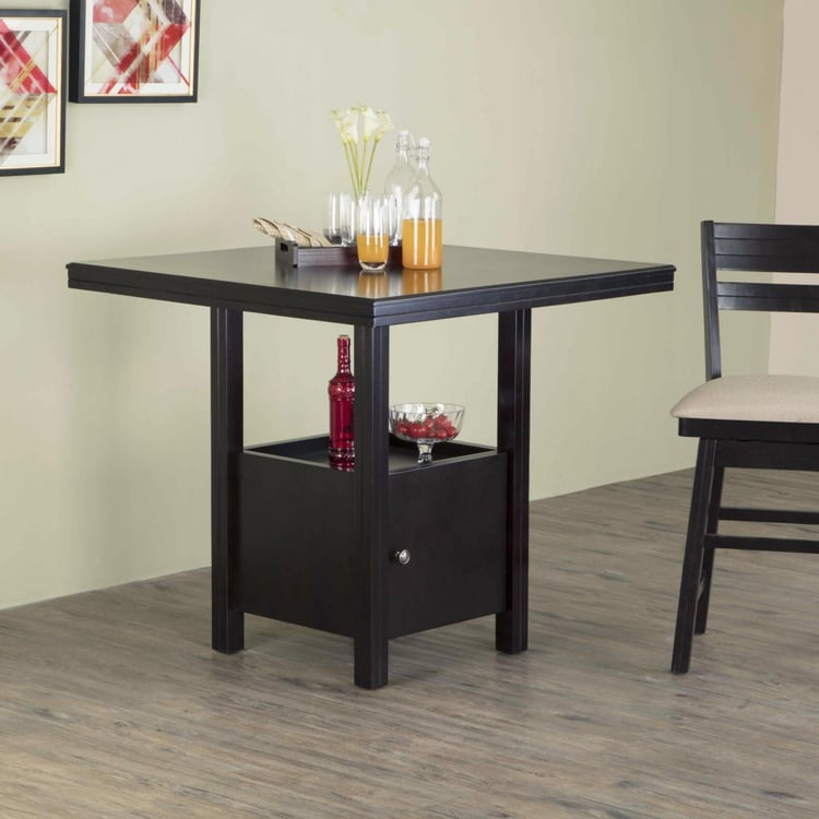Buy Montoya 4-Seater High Table - Brown-Without Chair from Home Centre ...