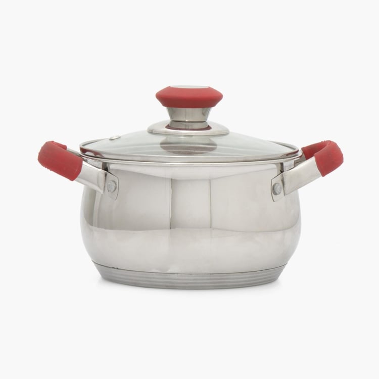 Buy Elite-Magnus Solid Pots - Stainless Steel - Sauce Pot With Glass ...