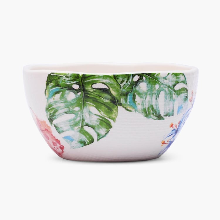Buy Alora-Crest Printed Curry Bowls - Ceramic - Katori - 10.5 cm x 10.5 ...