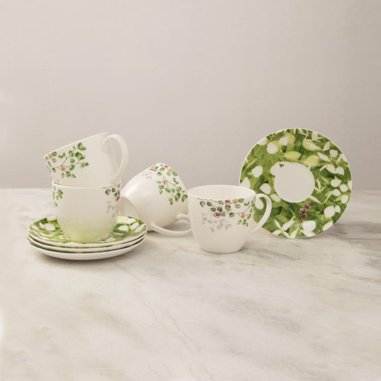Buy Altius Tropico Tea And Coffee Set- Set Of 8 Pcs. from Home Centre ...