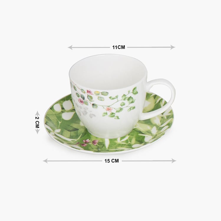 Buy Altius Tropico Tea And Coffee Set- Set Of 8 Pcs. from Home Centre ...