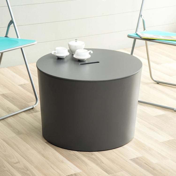 Buy Webber Contemporary Black Compressed Wood Coffee Table from Home ...