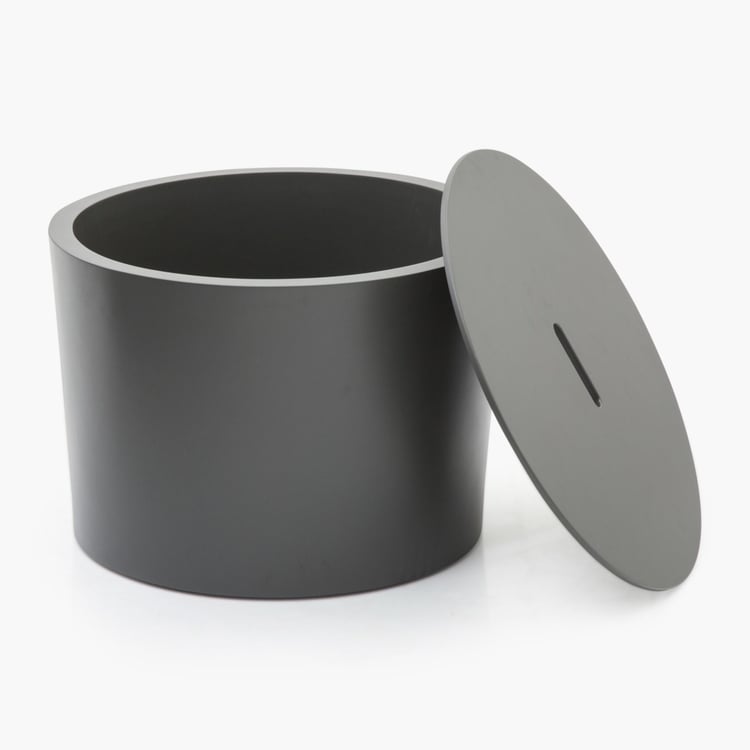 Buy Webber Contemporary Black Compressed Wood Coffee Table from Home ...