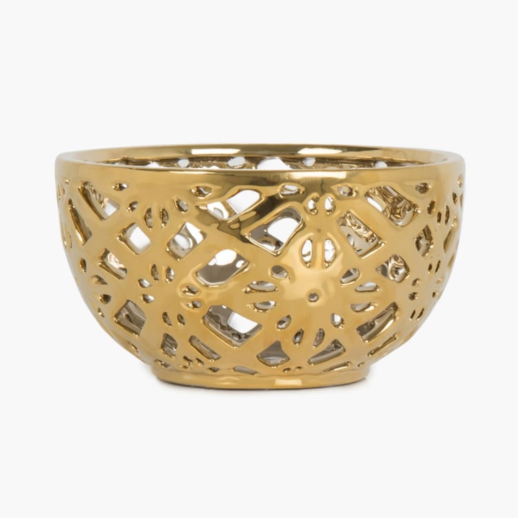 Buy Stellar Celestial Cut Work Bowl from Home Centre at just INR 1199.0