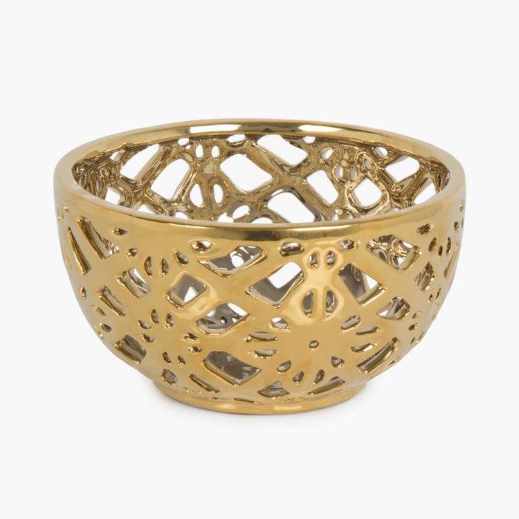Buy Stellar Celestial Cut Work Bowl from Home Centre at just INR 1199.0