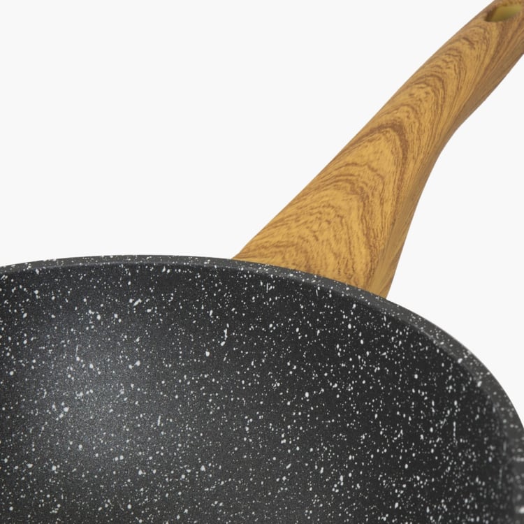 Buy Truffles-Atlas Solid Frying Pan - Aluminium - Die Cast Wok 51 cm x ...