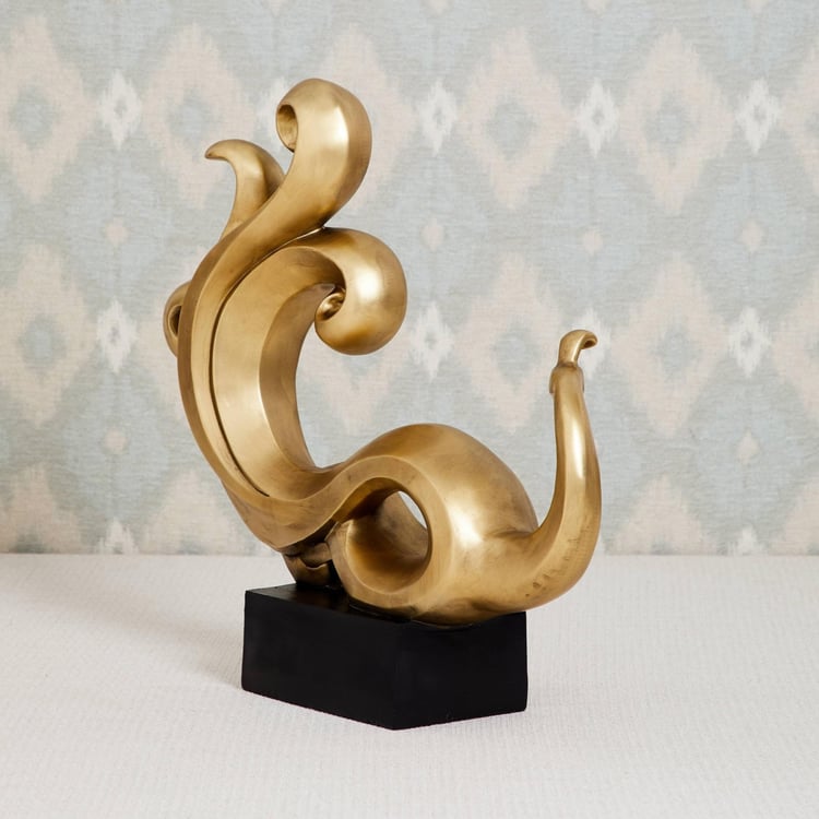 Buy Moksha Abstract Peacock Figurine from Home Centre at just INR 2599.0
