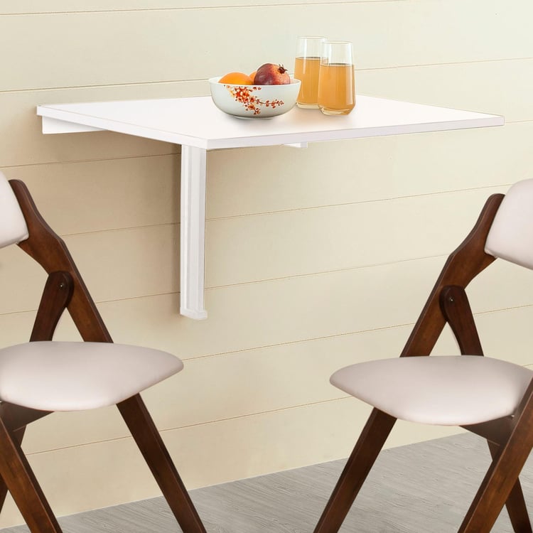 Buy Butterfly White Wall Mounted Drop Leaf Table from Home Centre at just INR 8000.0