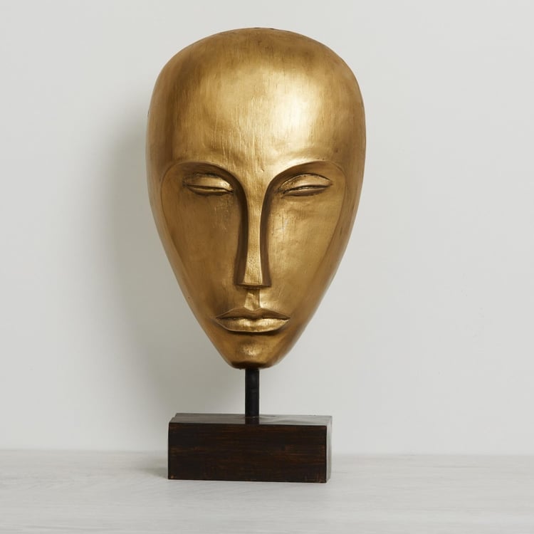 Buy Splendid Textured Abstract Face Mask Table Accent from Home Centre ...