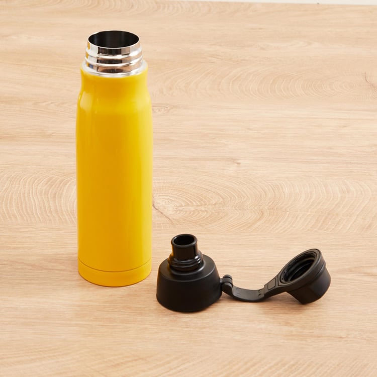 Buy Victory Yellow Stainless Steel Contemporary Flask - 750 + 500 ml ...