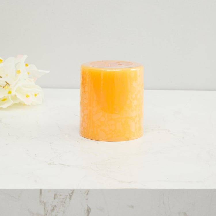 Buy Colour Connect Solid Fruity Pillar Candle from Home Centre at just ...