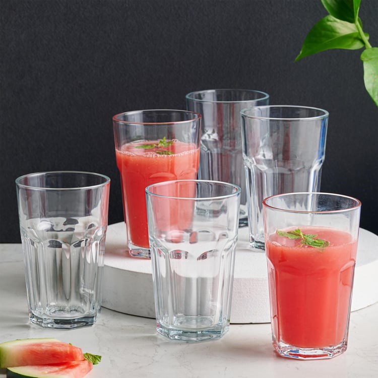 Buy Medleys Riva Set of 6 Water Glasses - 300ml from Home Centre at ...