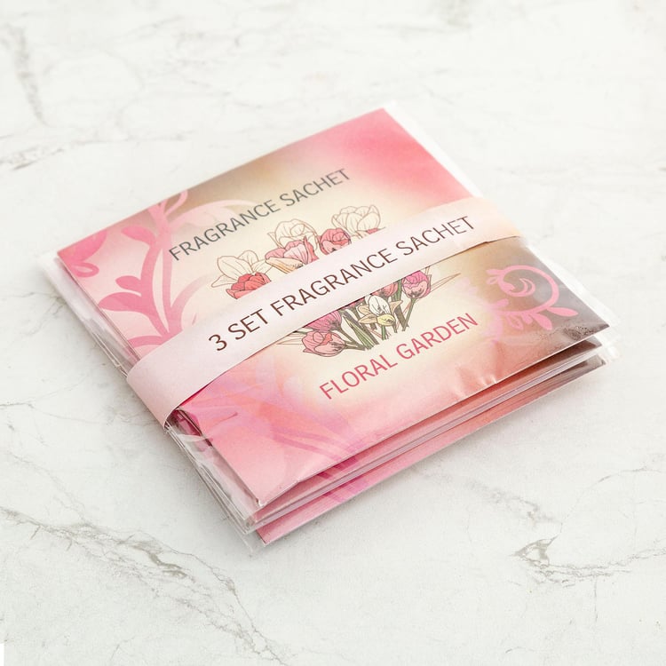 Buy Spinel Set of 3 Floral Fragrance Sachets - 10gm from Home Centre at ...