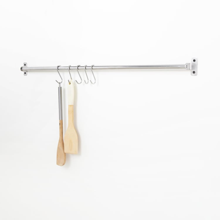 Buy Orion Stainless Steel Wall Mount Railing with Hooks from Home ...