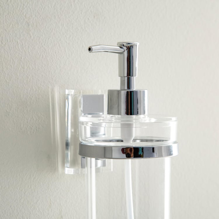Buy Orion Highline Transparent Acrylic Solid Rectangular Soap Dispenser ...