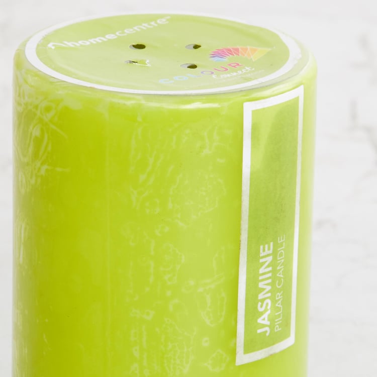 Buy Colour Connect Jasmine Scented Pillar Candle from Home Centre at ...