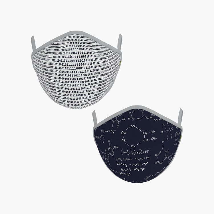 Buy Armor Printed Fabric Masks - Set of 2 from Home Centre at just INR ...
