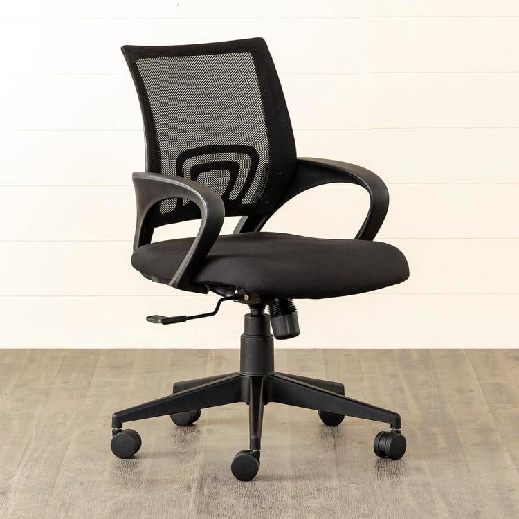Buy Lewis Nxt Black Mesh Office Chair from Home Centre at just INR 4995.0