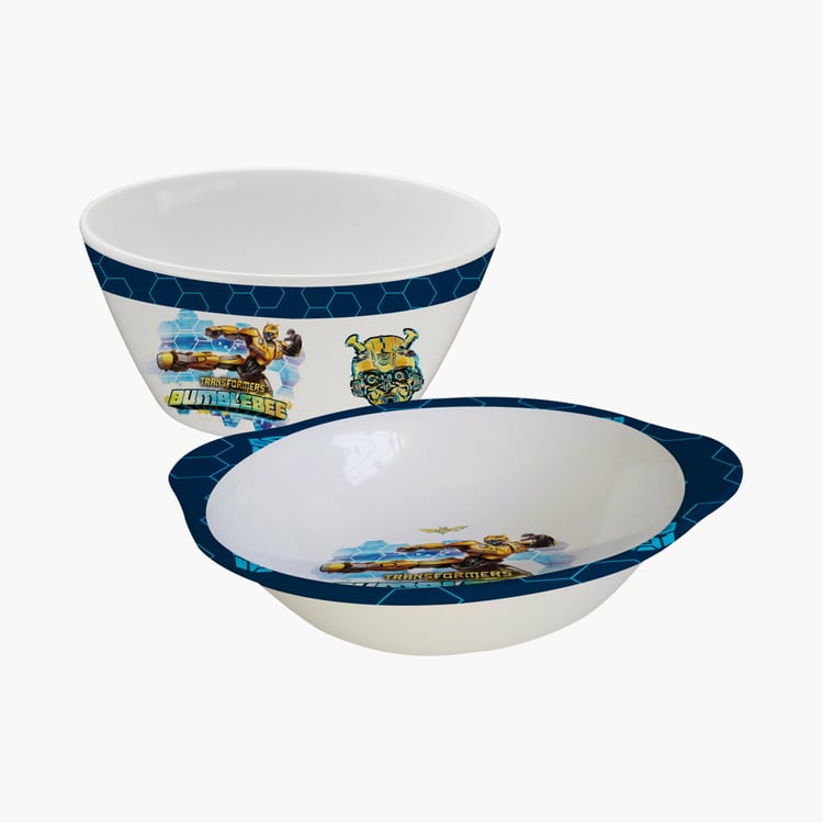 Buy SERVEWELL Transformers Print Bowl with Handle- Set of 2 from ...