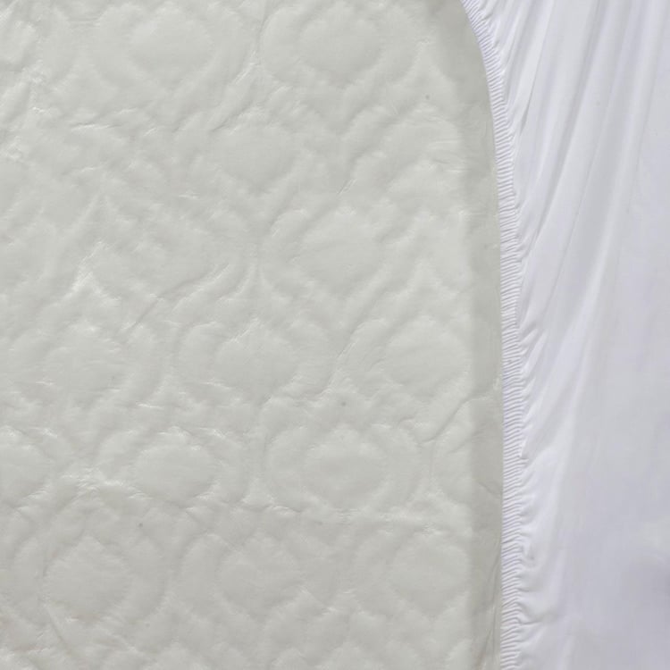 Buy PORTICO Textured Double Bed Mattress Protector - 1.52 x 1.98 m from ...
