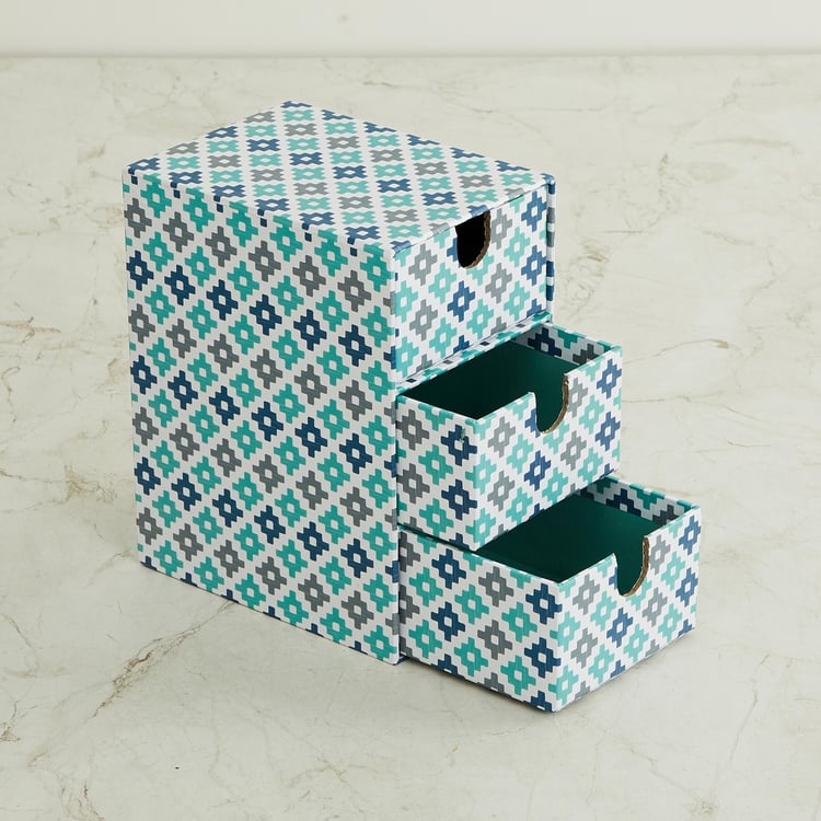 Buy Regan Paperboard 3-Layer Drawer Box from Home Centre at just INR 649.0