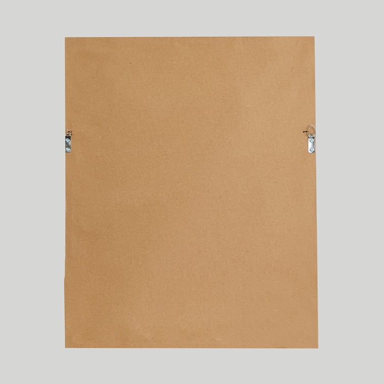 Buy Artistry Multicolour Glass Art Dried Leaf Picture Frame- 40 x 50 cm ...