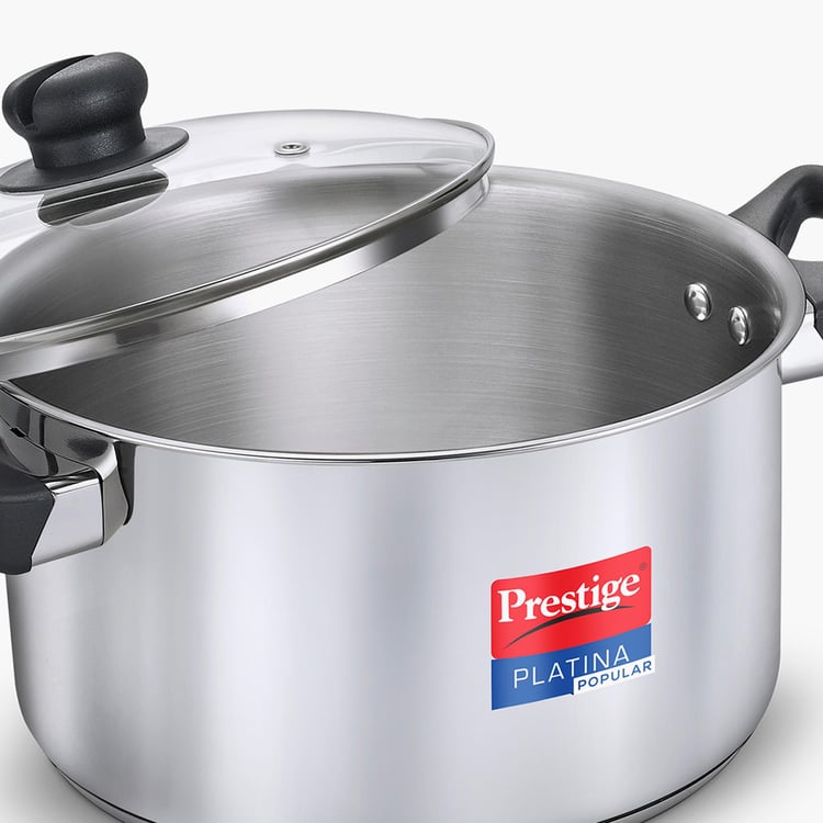 Buy PRESTIGE Platina Pop Cookware Casserole with Lid- 3 L from Prestige ...