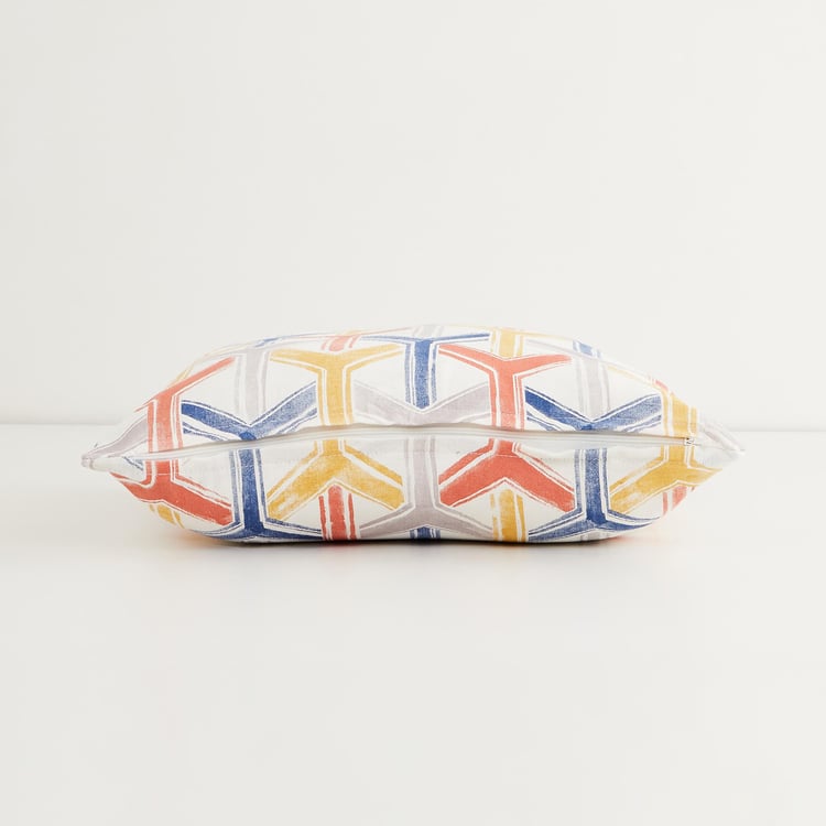 Buy Everyday Essentials Multicolour Printed Cushion Covers - 40x40cm ...