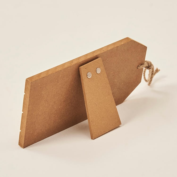 Buy Corsica Wood Welcome Wall Accent from Corsica by Home Centre at ...