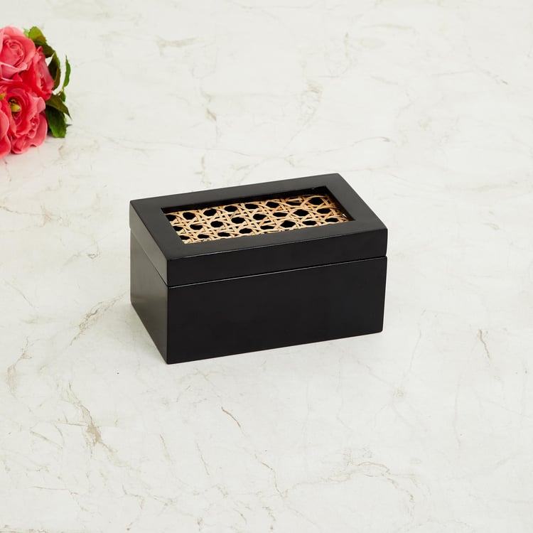 Buy Splendid HS Cane Box - 18 X 10 cm from Home Centre at just INR 1599.0