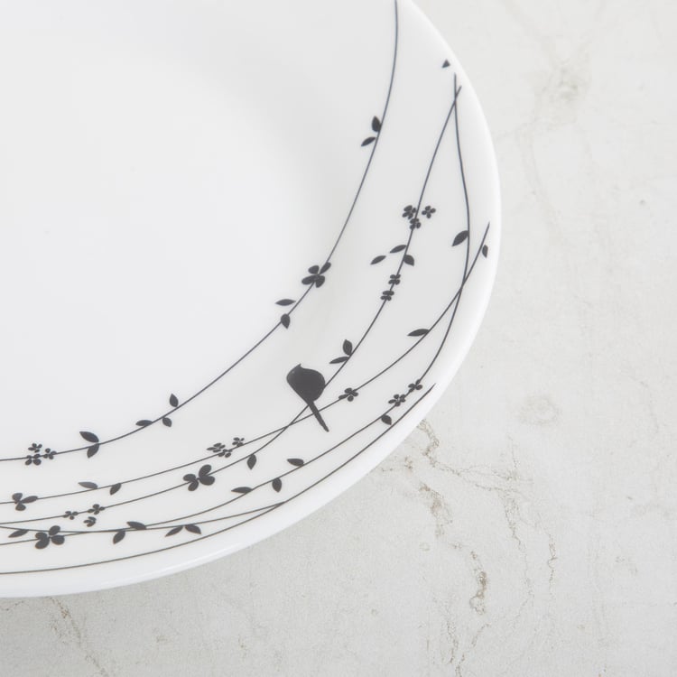 Buy Lucas White Printed Bone China Side Plate - 19cm from Home Centre ...