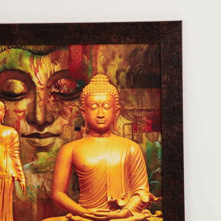 Buy Corsica Mystic India Buddha Wooden Picture Frame - 30x30cm from ...