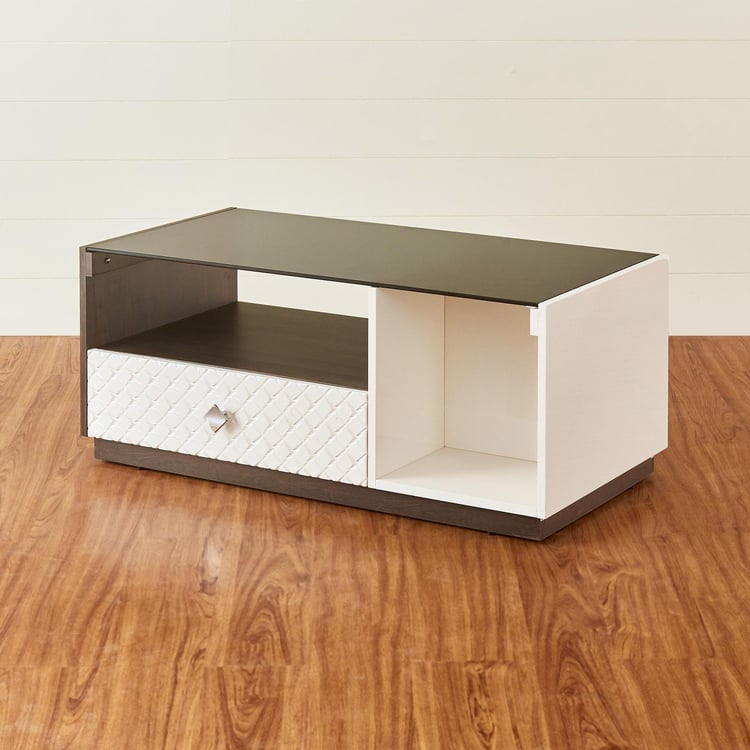 Buy Spectra Brown Compressed Wood Coffee Table from Home Centre at just ...