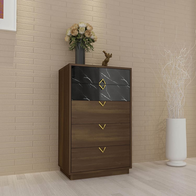 Buy Noir Novelty Chest Of Drawer from Home Centre at just INR 26583.0