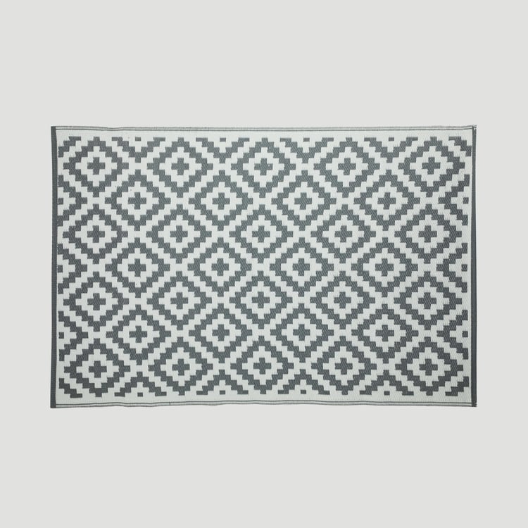 Buy Canterbury Textured Polypropylene Multicolour Woven Mat - 120x180 ...