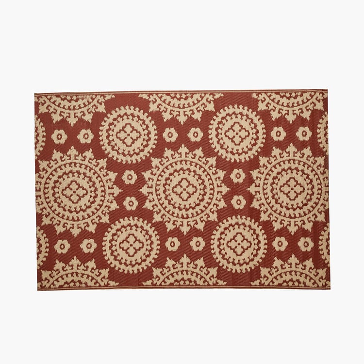 Buy Canterbury Textured Polypropylene Multicolour Woven Mat - 120x180 ...