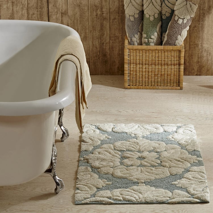 Buy Corsica Cotton Anti-Slip Bath Mat - 40x60cm from Corsica by Home ...