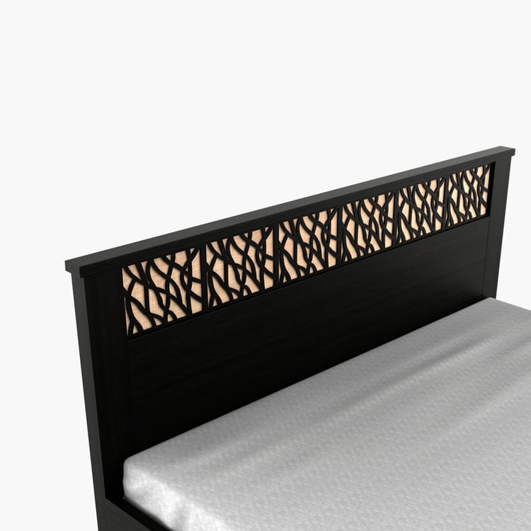 Buy Helios Rhine Ivry King Bed - Brown from Helios by Home Centre at ...