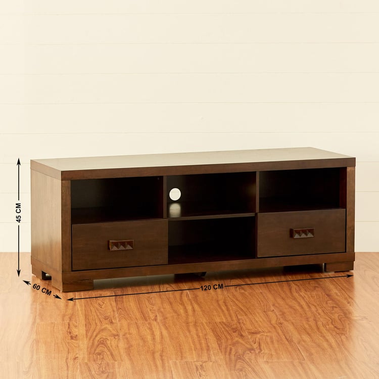 Buy Rio TV Unit - Brown from Home Centre at just INR 49995.0