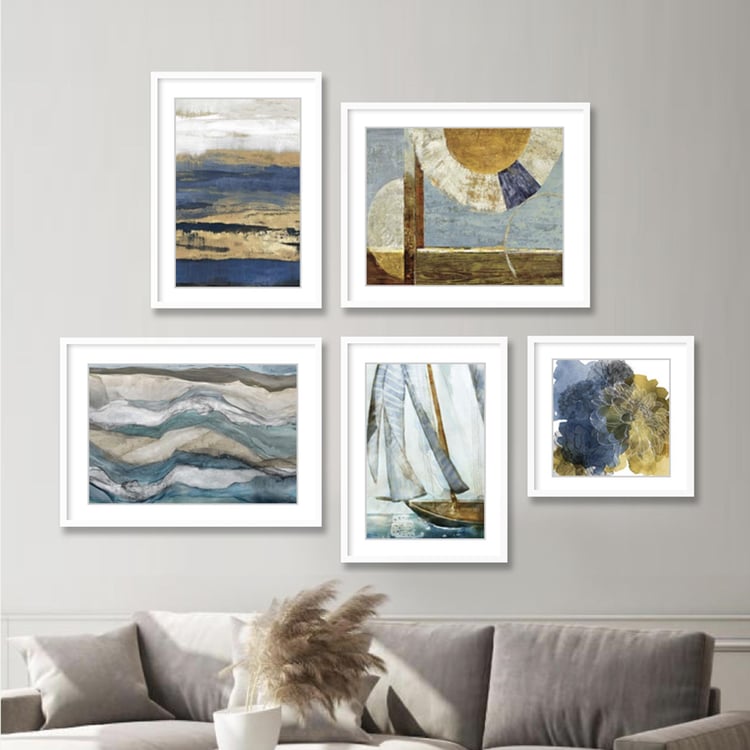 Buy Corsica Paradise Set of 5 Oblivious Picture Frames from Corsica by ...
